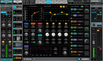 eMotion LV1 Live Mixer – 16 Stereo Channels - WavesLatinoAmerica